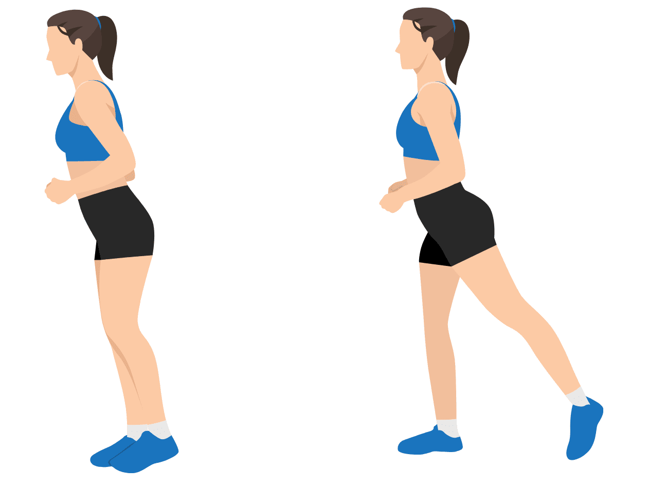 standing extension stretch